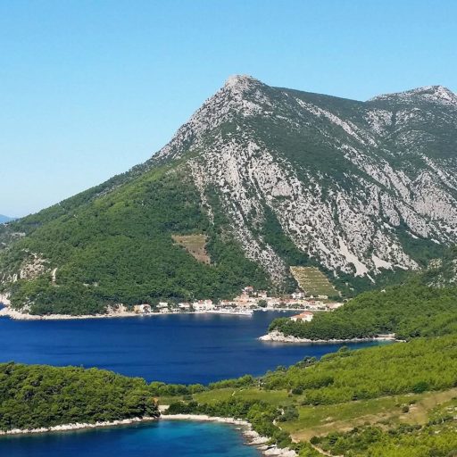 Trstenik Croatia | Dalmatia village on the Pelješac peninsula along the coast of the Adriatic Sea.
